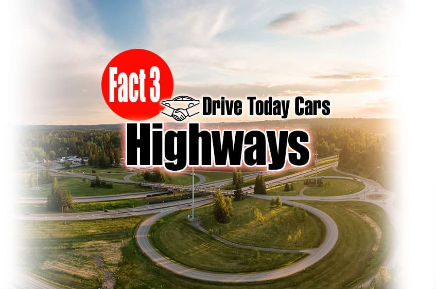 Highways in Canada - Drive Today Cars
